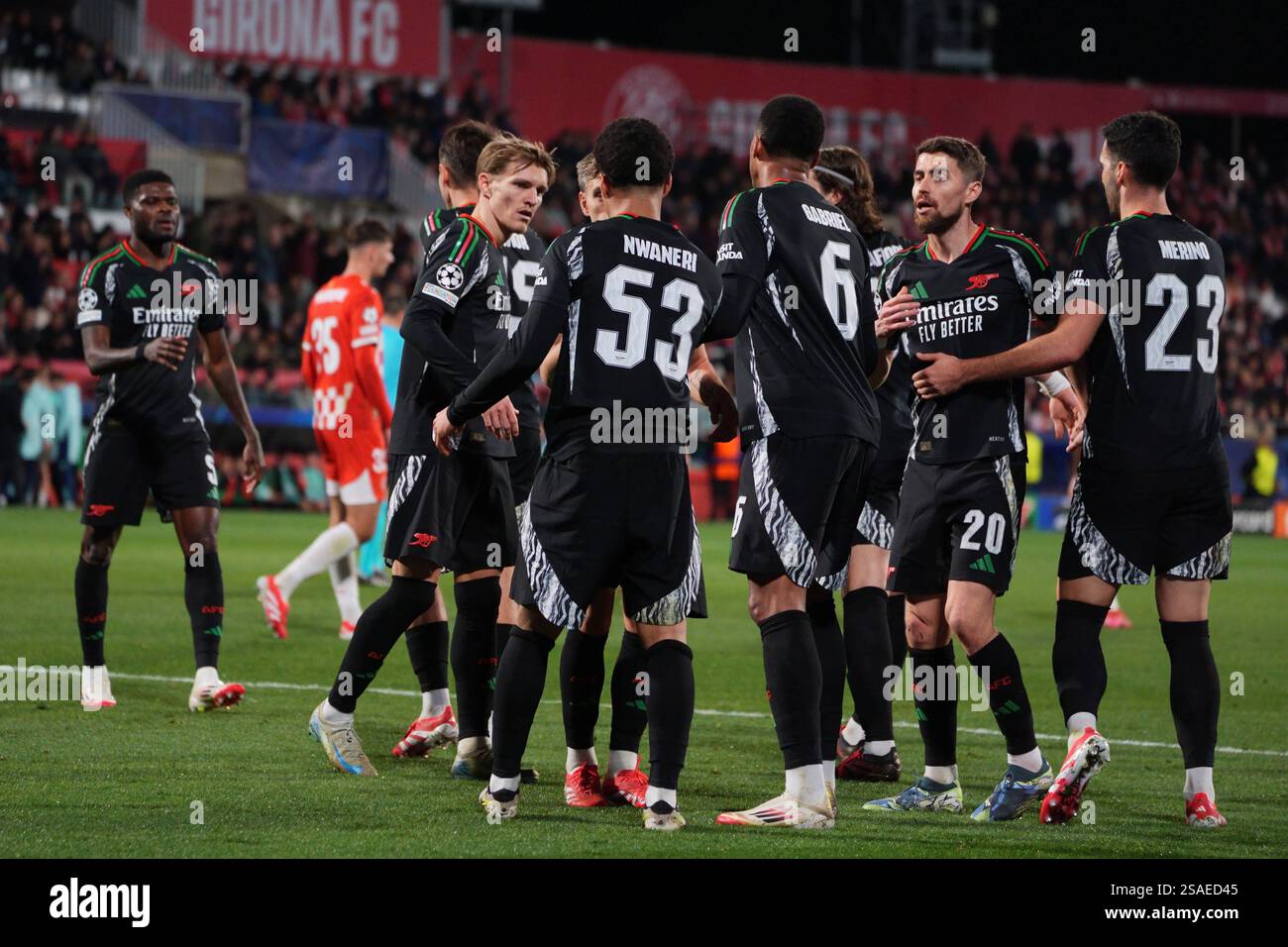 29th January 2025; Estadi Montilivi, Girona, Spain, UEFA Champions ...