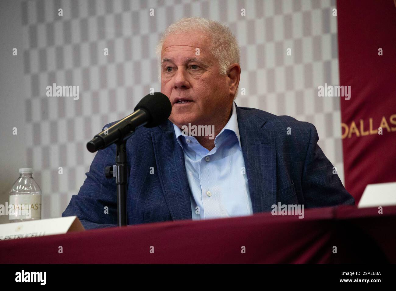 Dallas, Texas, USA. 29th Jan, 2025. Dallas Trinity FC general manager ...