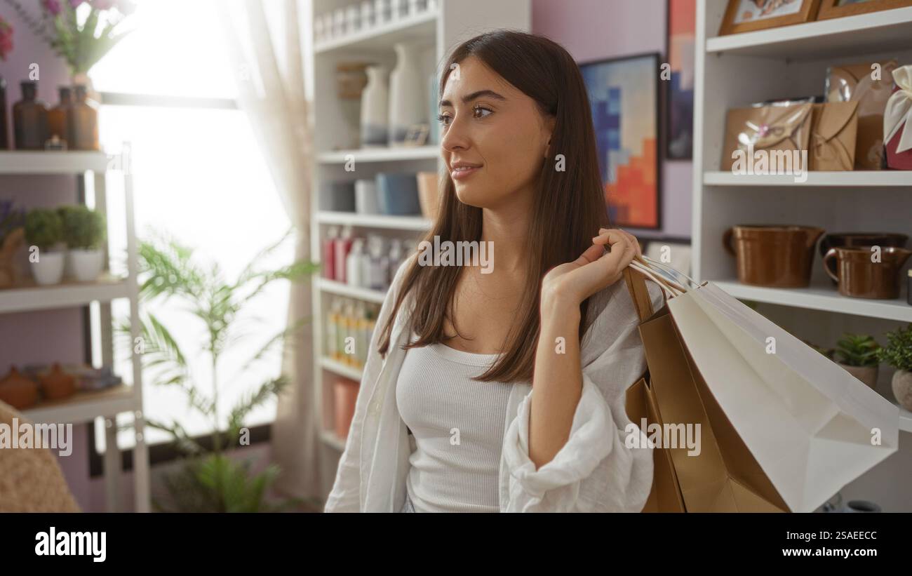Clothing accessories store interiors hi-res stock photography and ...