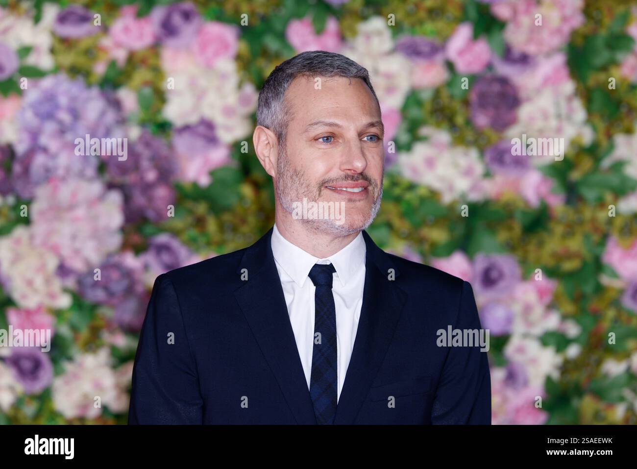 Director Michael Morris poses for photographers upon arrival at the ...