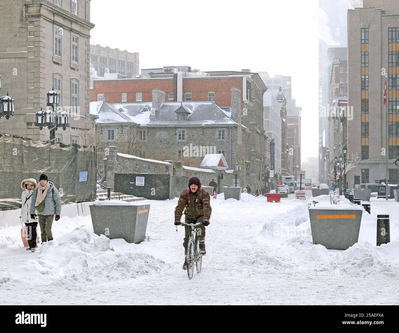 Montreal, Quebec, Canada. 29th Jan, 2025. Views from the streets in ...