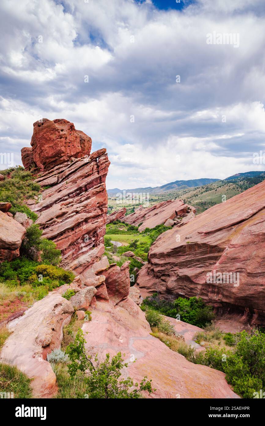 Trading Post Trail at Red Rocks Park is one of the most popular hiking ...
