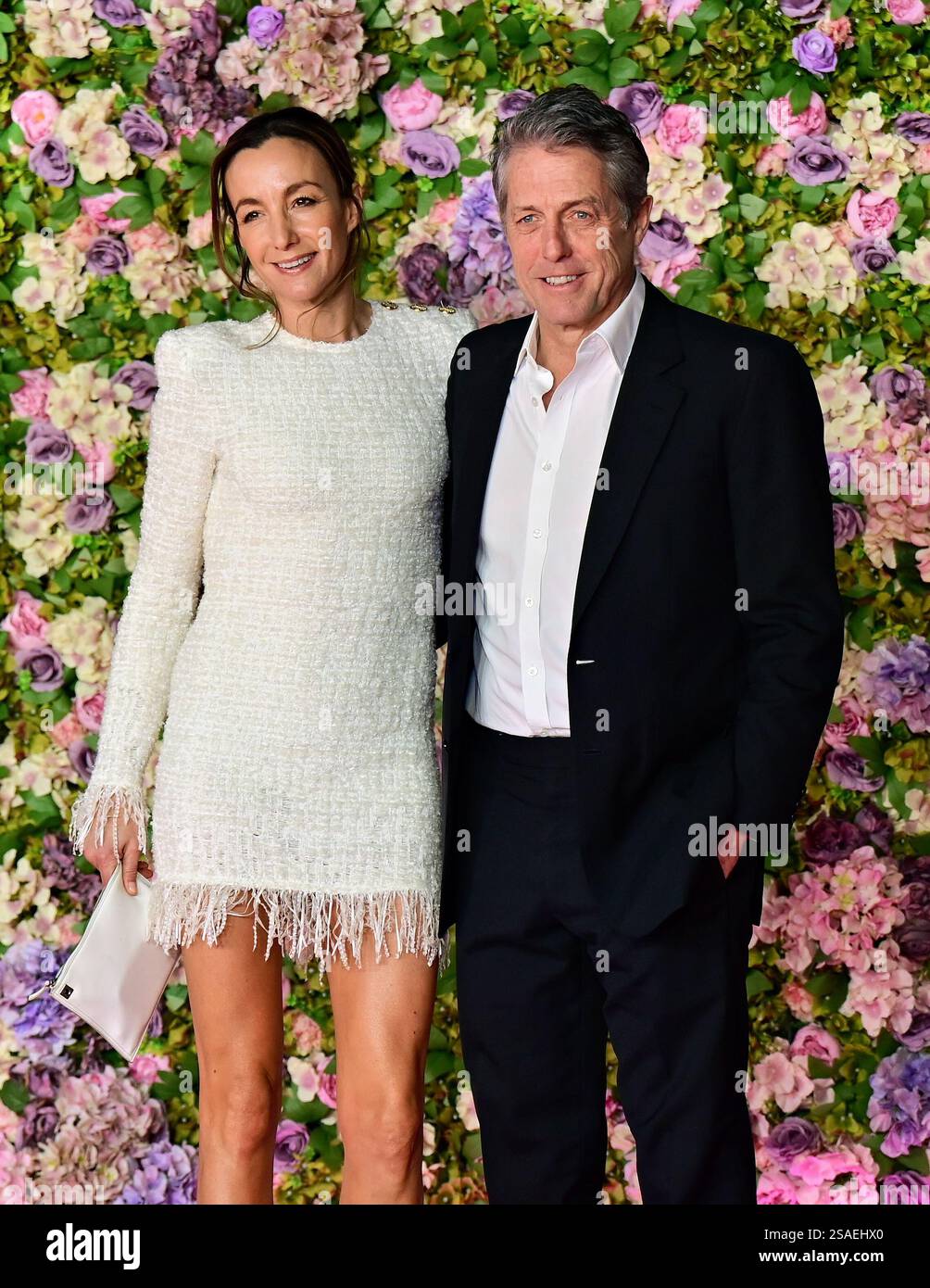 LONDON, UK. 29th Jan, 2025. Anna Elisabet Eberstein, Hugh Grant attends ...