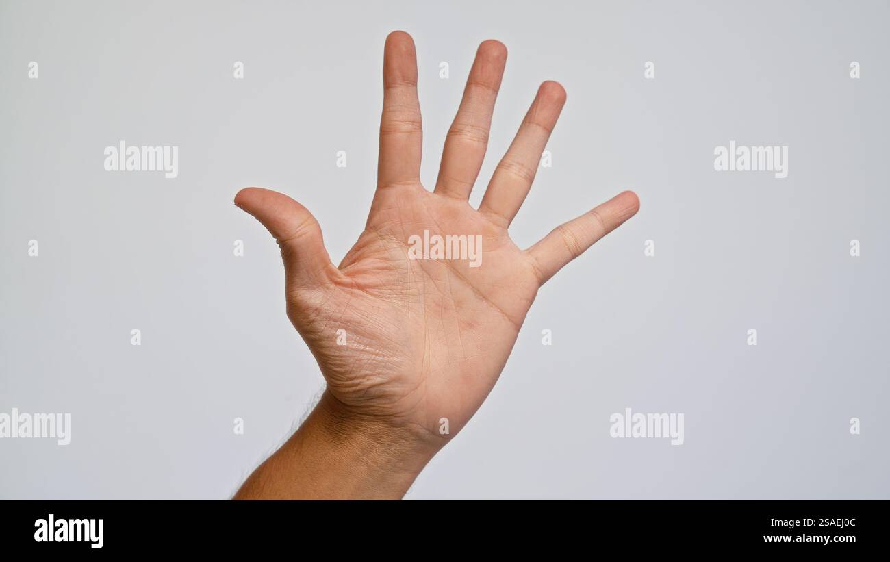 Extended human hand fingers hi-res stock photography and images - Alamy