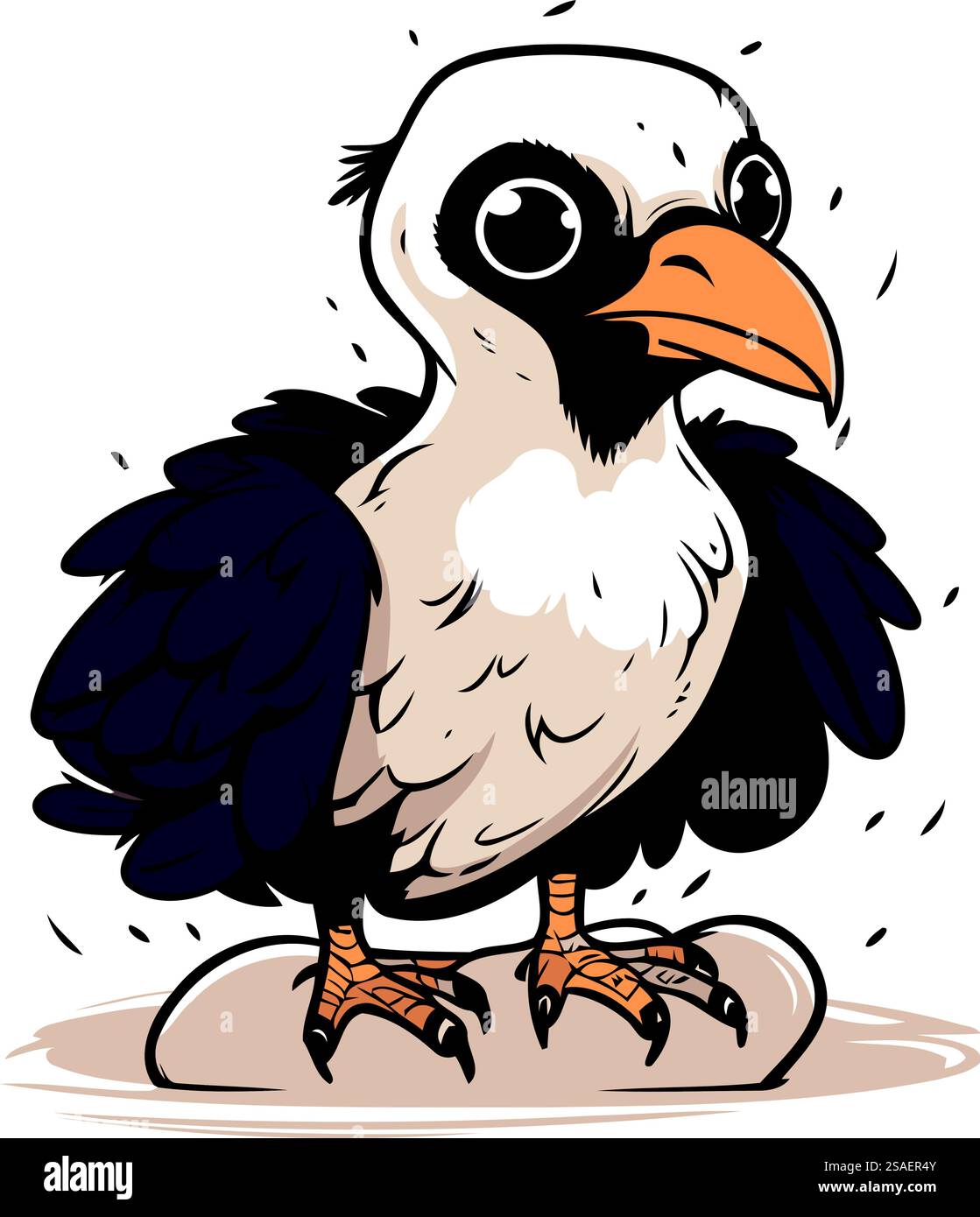 Crow rock Cut Out Stock Images & Pictures - Alamy