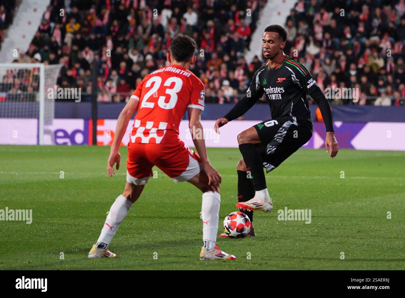 29th January 2025; Estadi Montilivi, Girona, Spain, UEFA Champions ...