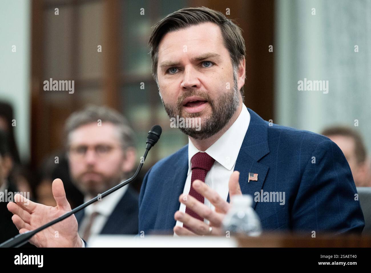 Washington, United States. 29th Jan, 2025. Vice President J.D. Vance ...