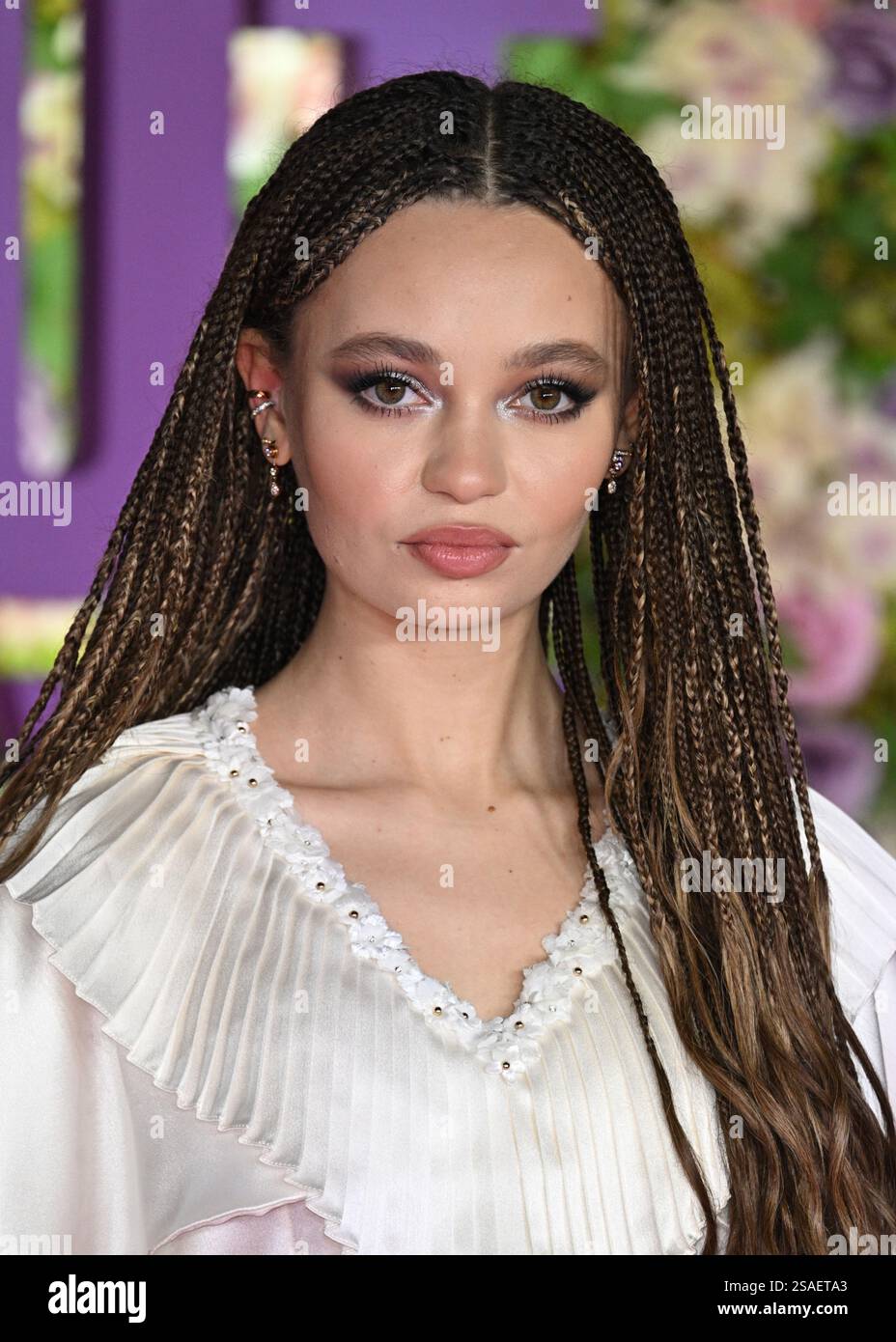 London, UK. January 29th, 2025. Nico Parker arriving at the World ...