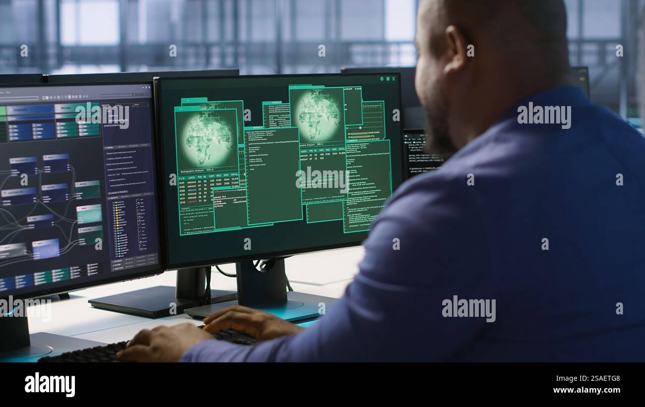 Data center engineer assisting in rollout of comprehensive cybersecurity framework, reducing ...