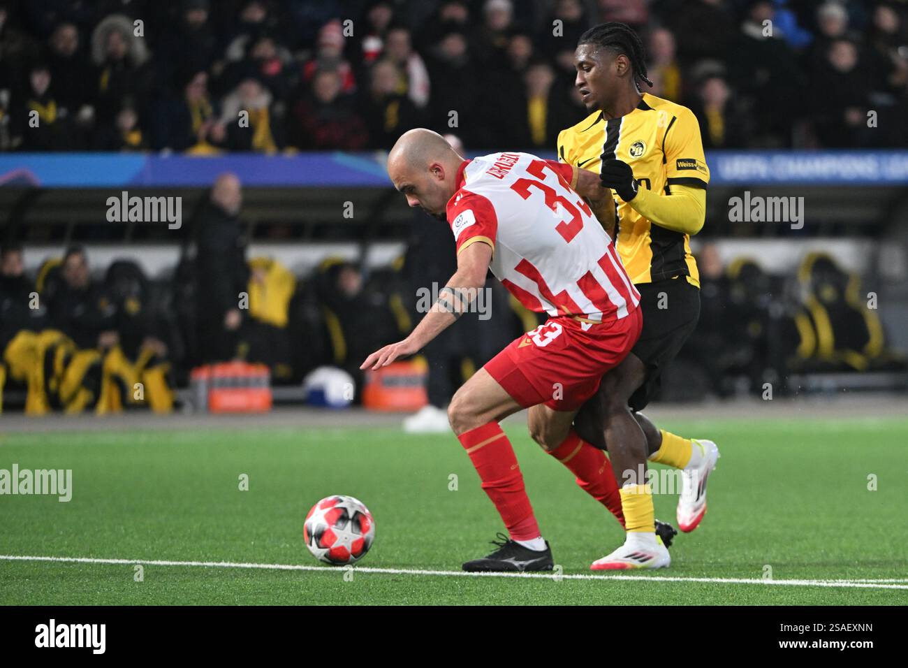 Bern, Switzerland. 29th Jan, 2025. January 29, 2025, Bern, Wankdorf ...