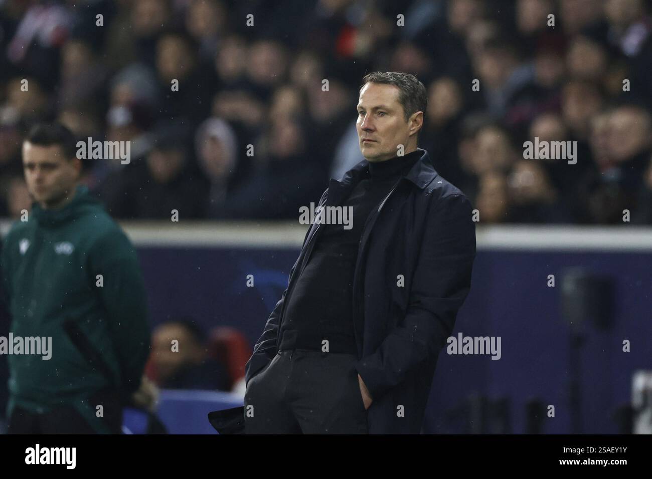 LILLE - Feyenoord coach Brian Priske during the UEFA Champions League ...