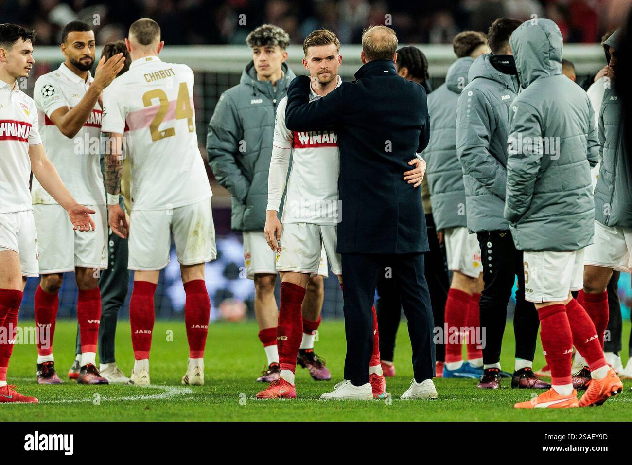 Stuttgart, Deutschland. 29th Jan, 2025. Maximilian Mittelst?dt (VfB ...