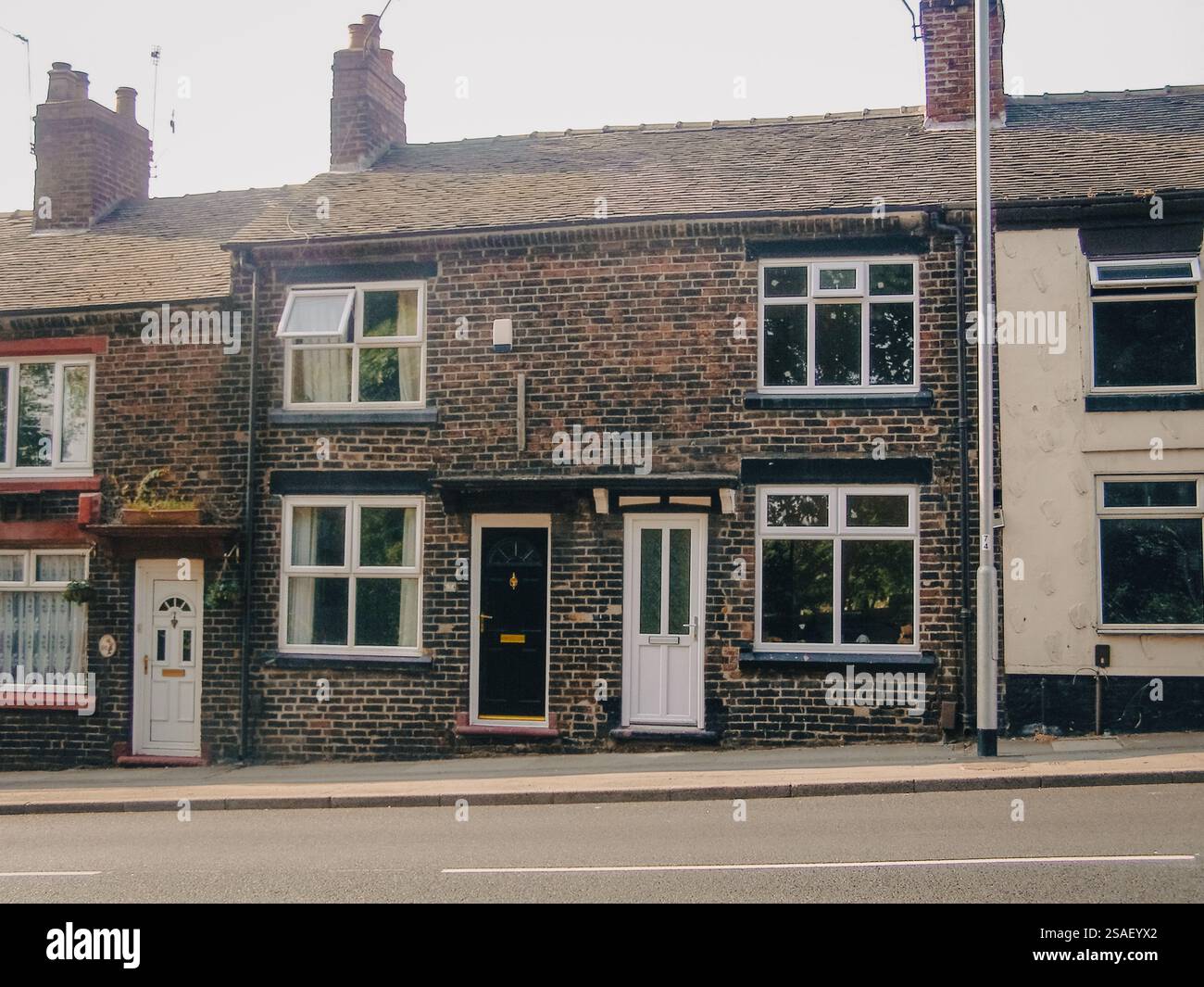 Houses in Hanley, Stoke-On-Trent, UK Stock Photo - Alamy