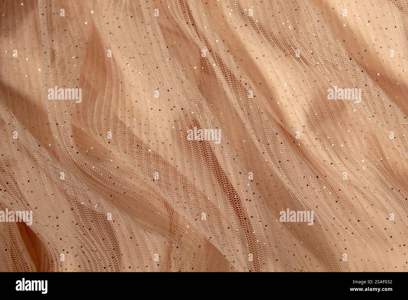 Concept with waves pink mesh fabric. Retro fashion aesthetic. Can use ...