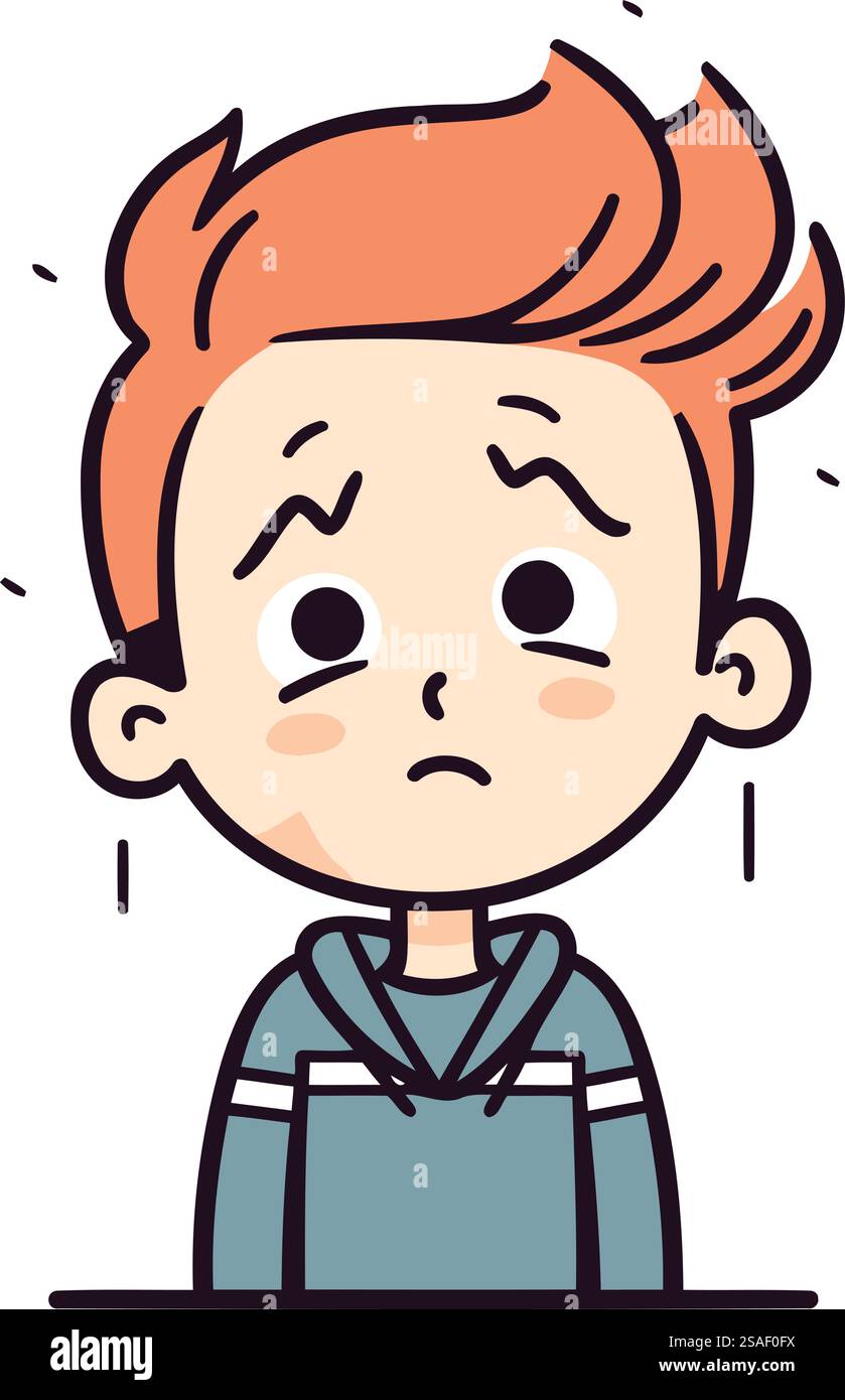 Feeling anger Stock Vector Images - Alamy