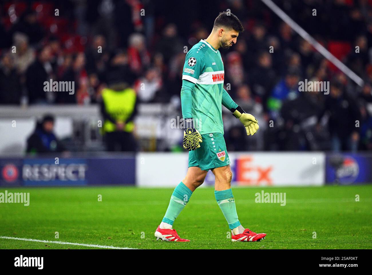 Stuttgart, Germany. 29th Jan, 2025. Soccer: Champions League, VfB ...