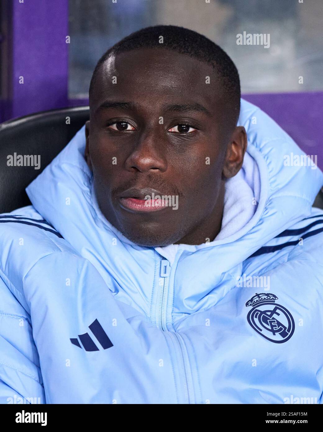 Ferland Mendy of Real Madrid CF looks on during the LaLiga EA Sports ...