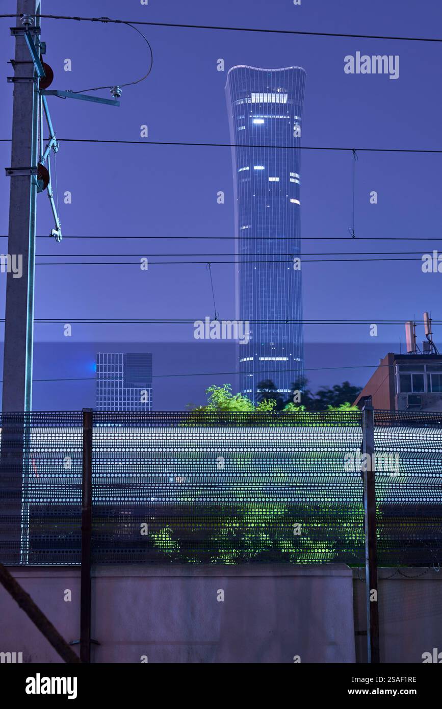 CITIC Tower (China Zun Tower), 528 m supertall skyscraper in the ...