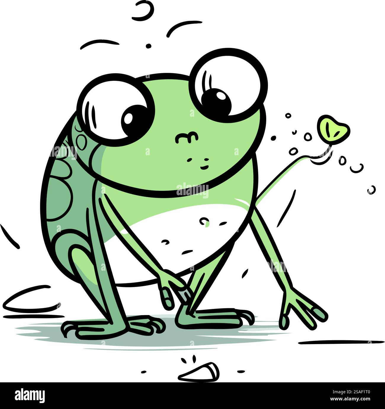 Heart in hand line Cut Out Stock Images & Pictures - Alamy