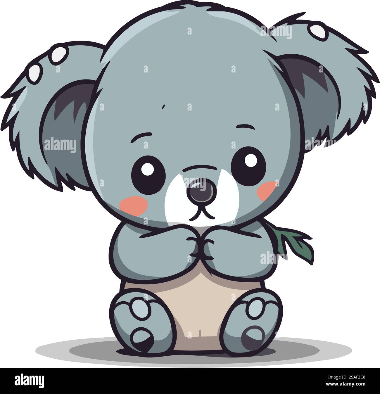 Cute koala character cartoon vector illustration. Cute cartoon koala ...