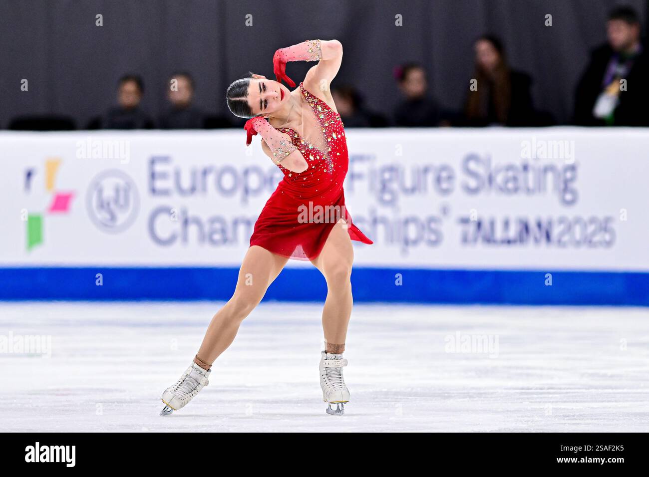 Anna PEZZETTA (ITA), during Women Short Program, at the ISU European ...