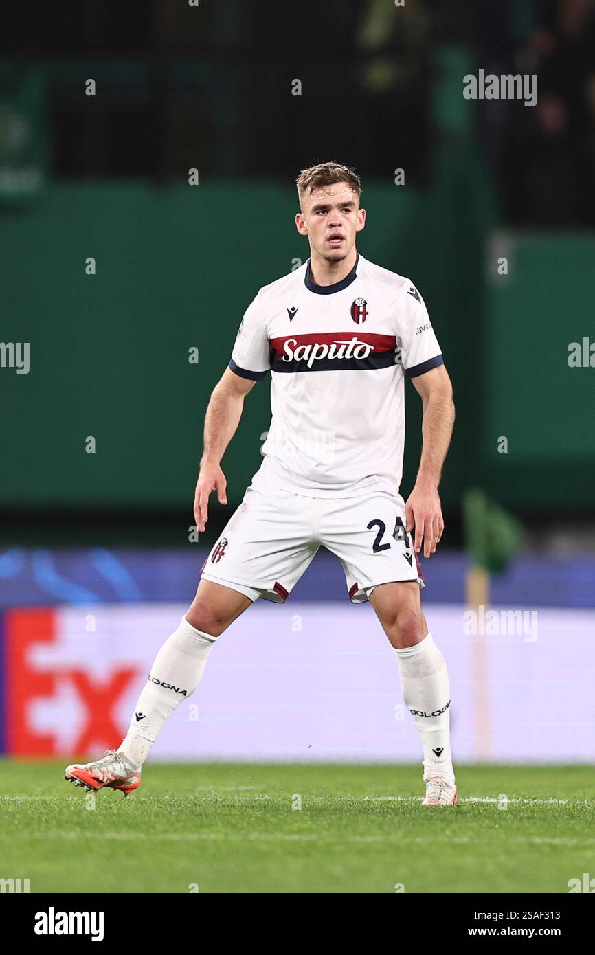 Thijs Dallinga (Bologna) during the Uefa Champions League match between ...