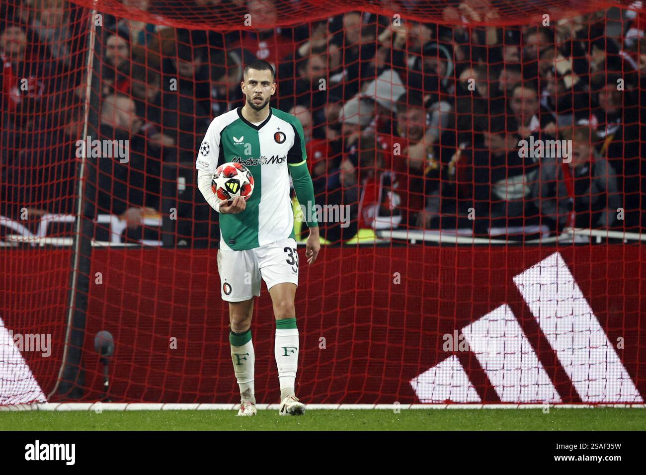 LILLE - David Hancko of Feyenoord disappointment during the UEFA ...
