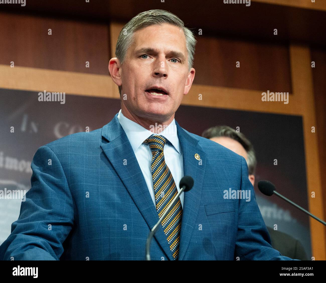Washington, United States. 29th Jan, 2025. U.S. Senator Martin Heinrich ...