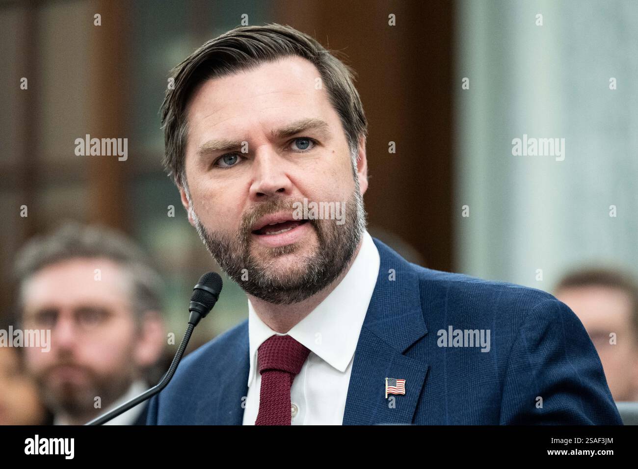 Washington, United States. 29th Jan, 2025. Vice President J.D. Vance ...