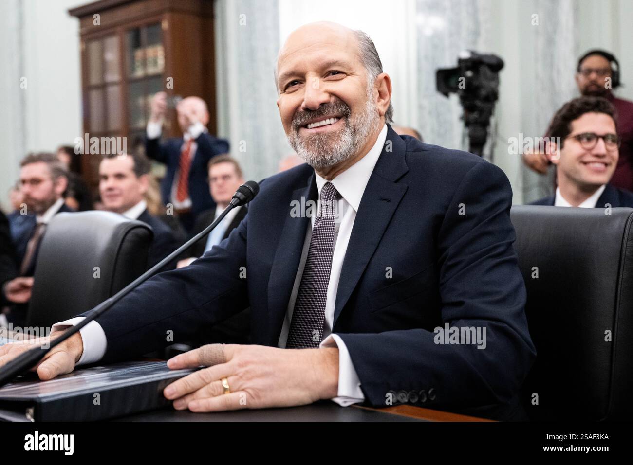 Washington, United States. 29th Jan, 2025. Howard Lutnick, nominee to ...