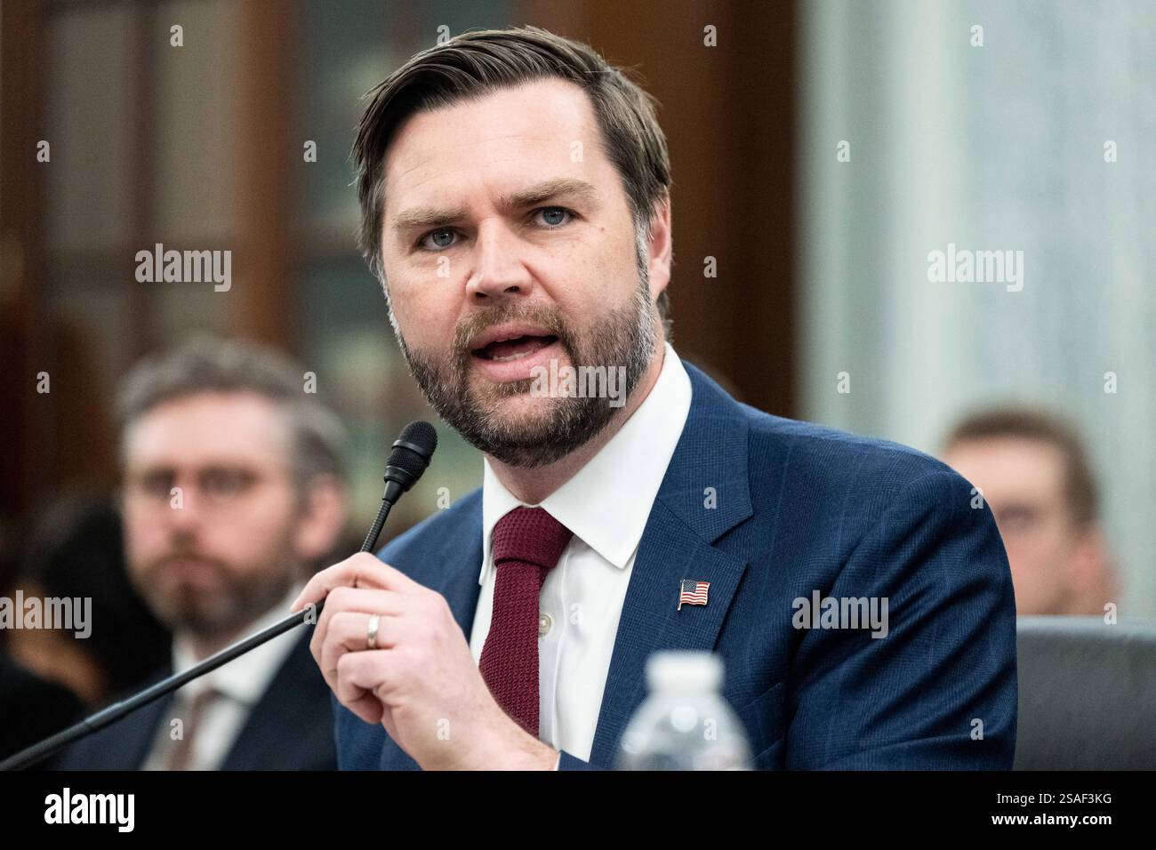 Washington, United States. 29th Jan, 2025. Vice President J.D. Vance ...