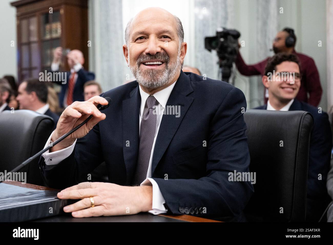 Washington, United States. 29th Jan, 2025. Howard Lutnick, nominee to ...