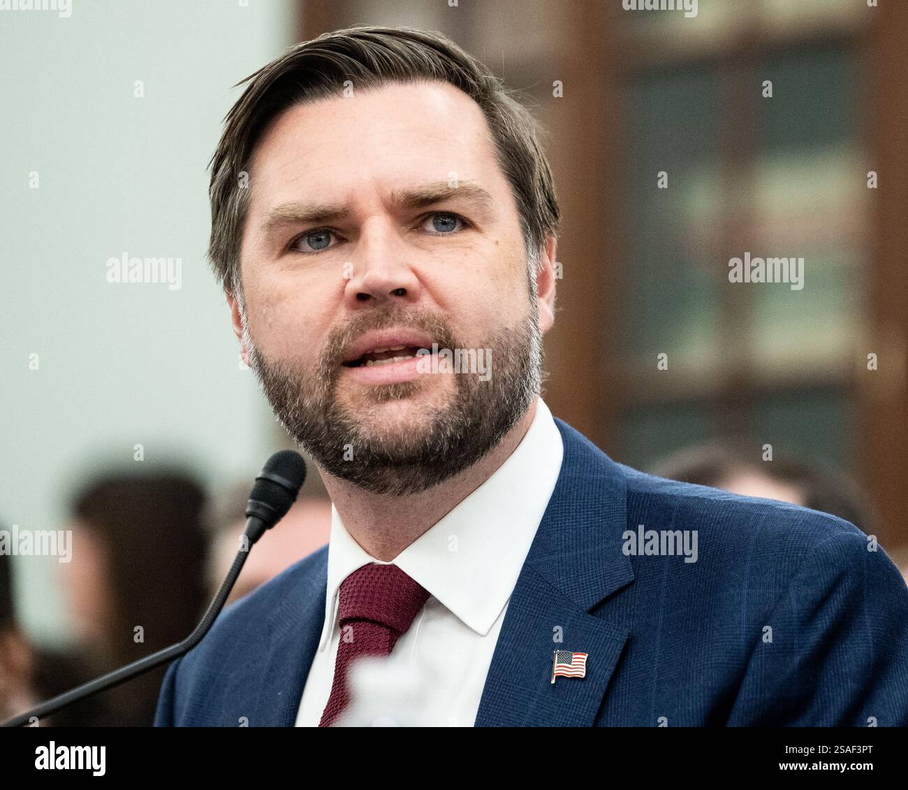 Washington, United States. 29th Jan, 2025. Vice President J.D. Vance ...