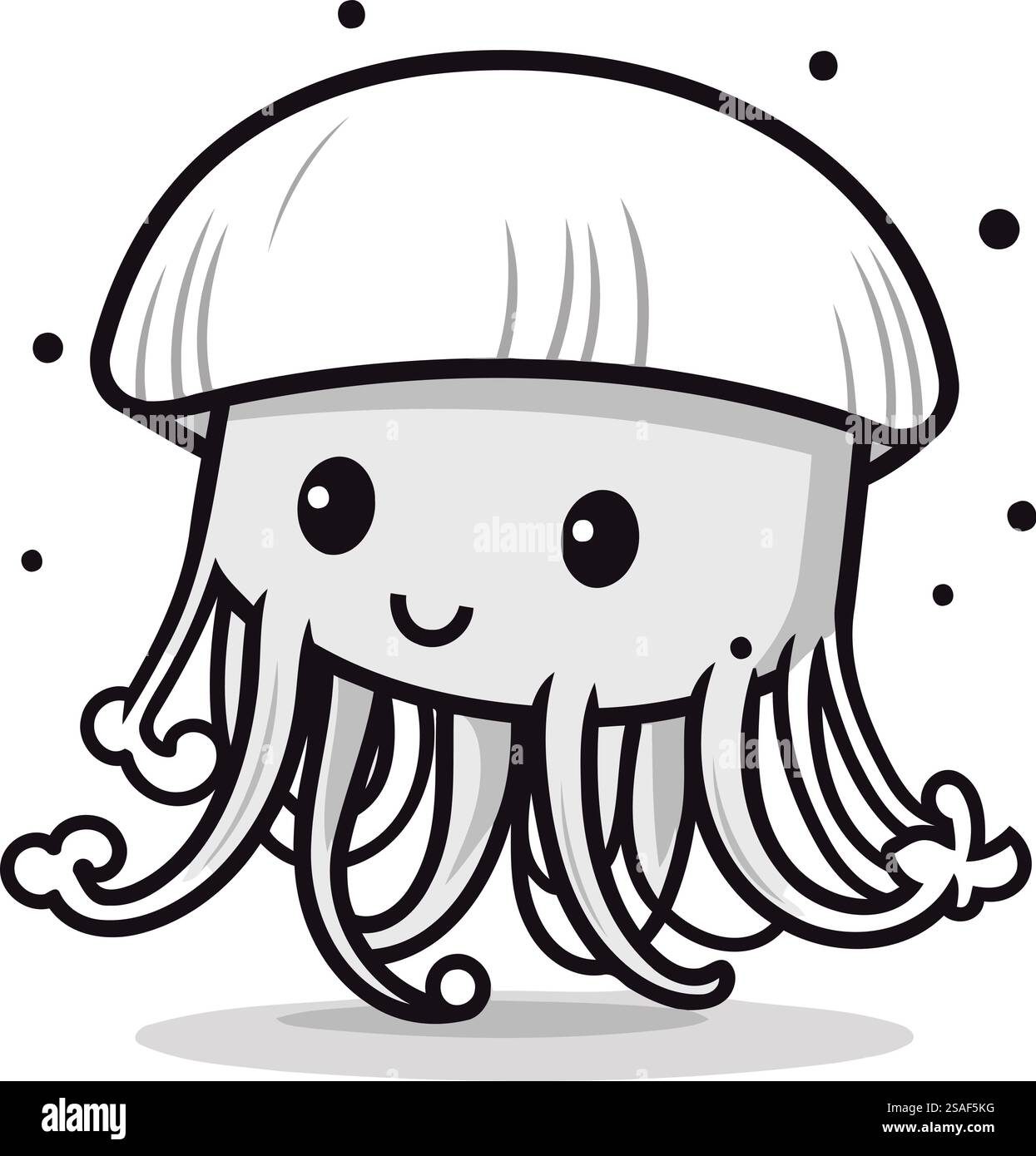 Aquatic wildlife graphic Cut Out Stock Images & Pictures - Alamy