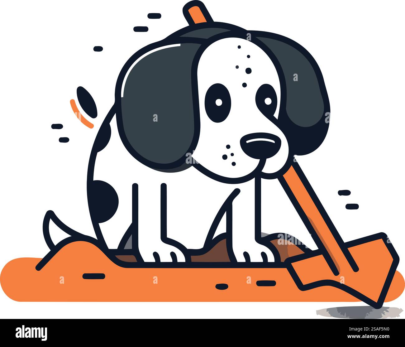 Face in hole Stock Vector Images - Alamy