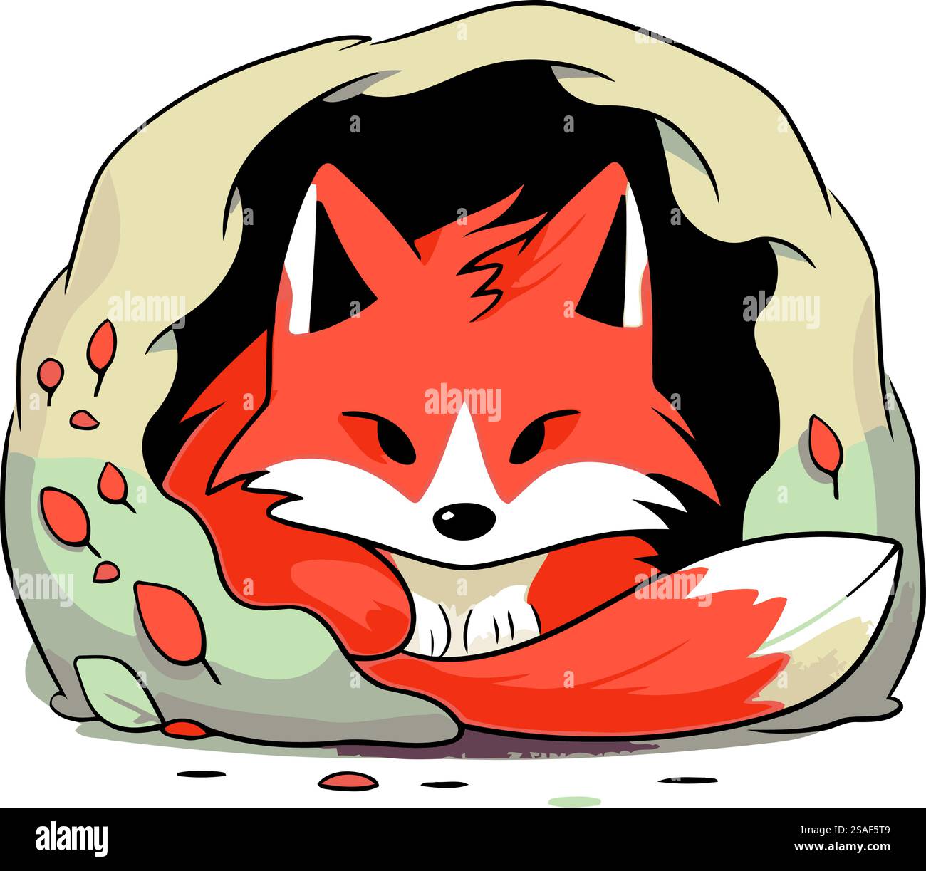 Sleeping bag isolated Stock Vector Images - Alamy