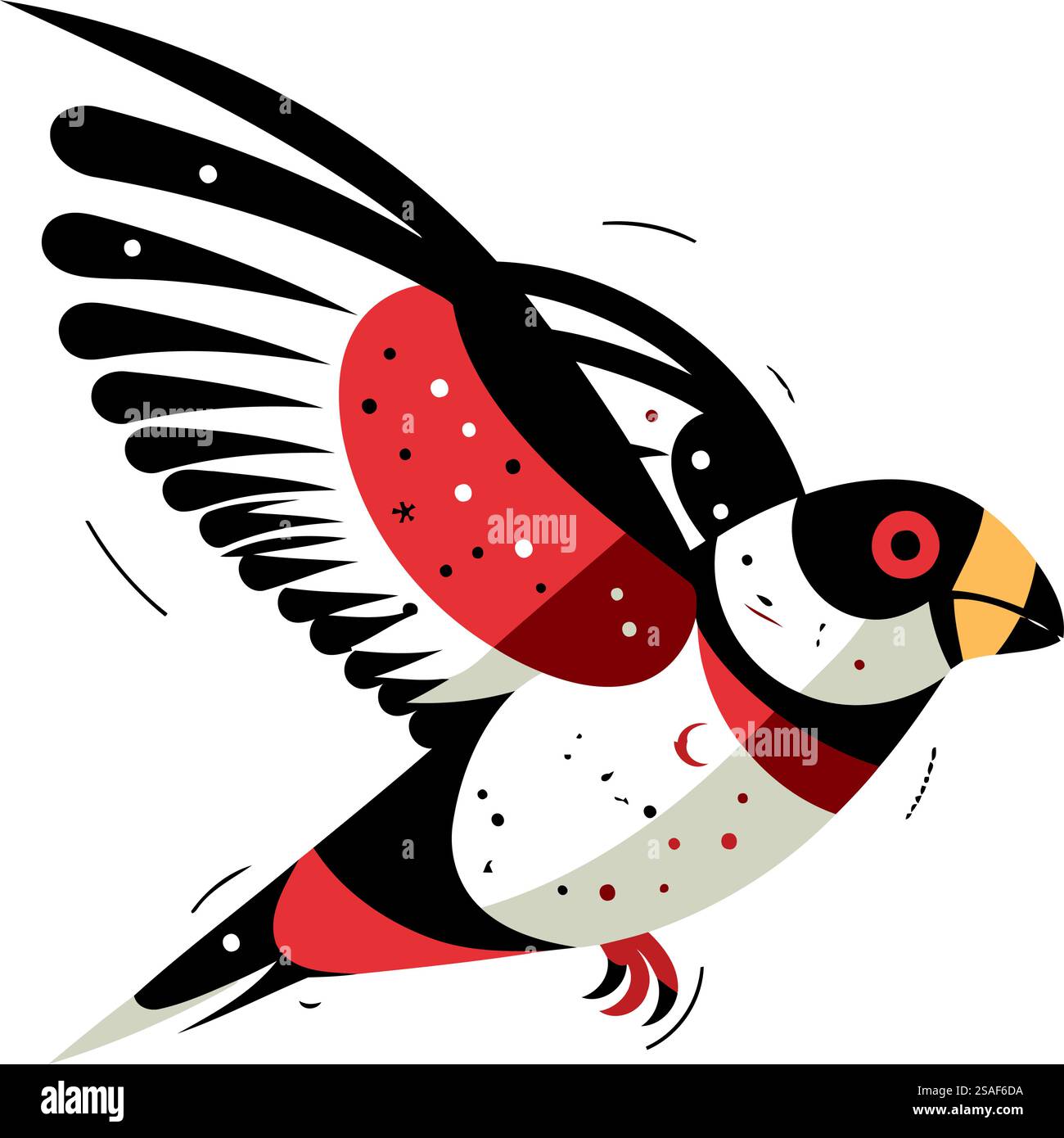 Tropical bird background Stock Vector Images - Alamy