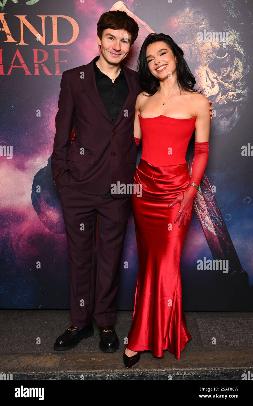 London, UK. 29 January 2024. Scott Chambers and Megan Placitoattending ...