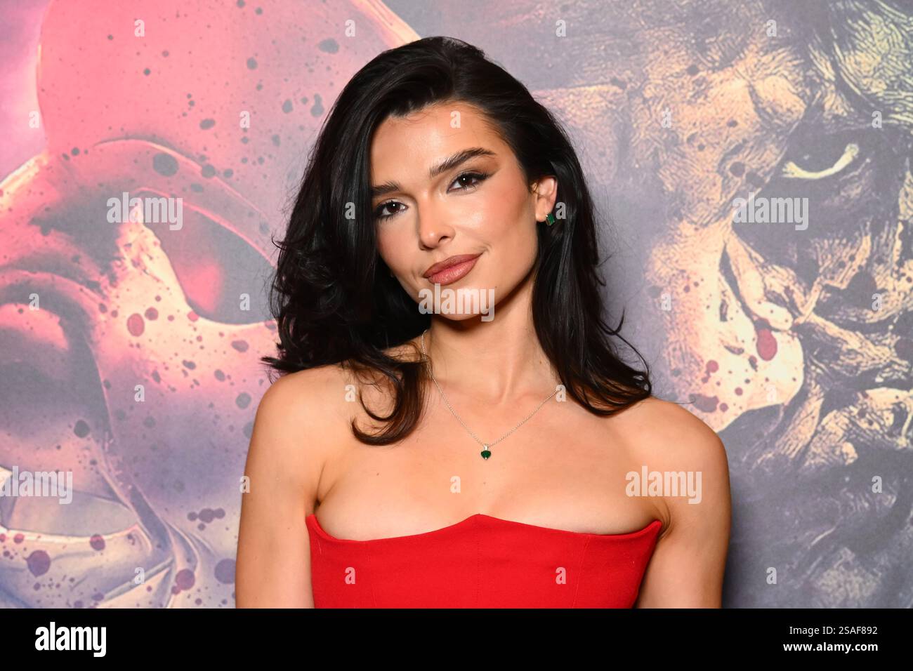 London, UK. 29 January 2024. Megan Placitoattending the premiere of ...