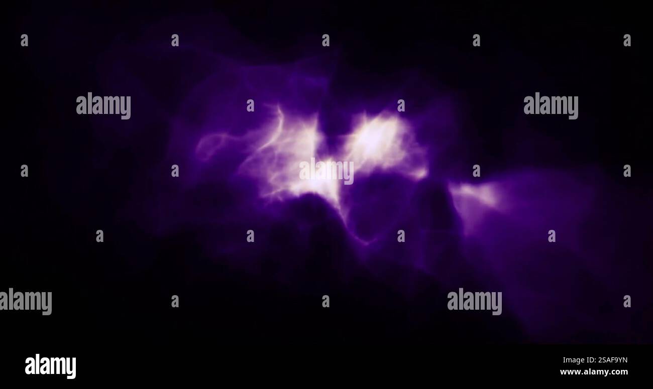 Purple lightning image over dark background Stock Photo - Alamy
