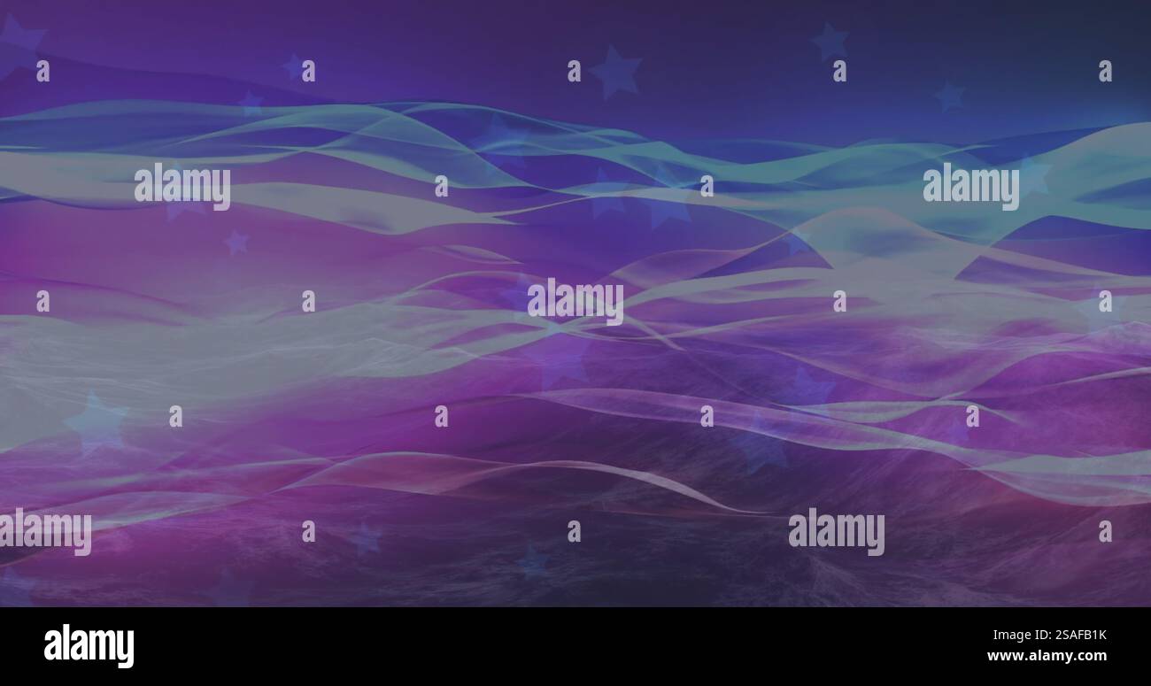 Animation white stars shapes hi-res stock photography and images - Alamy