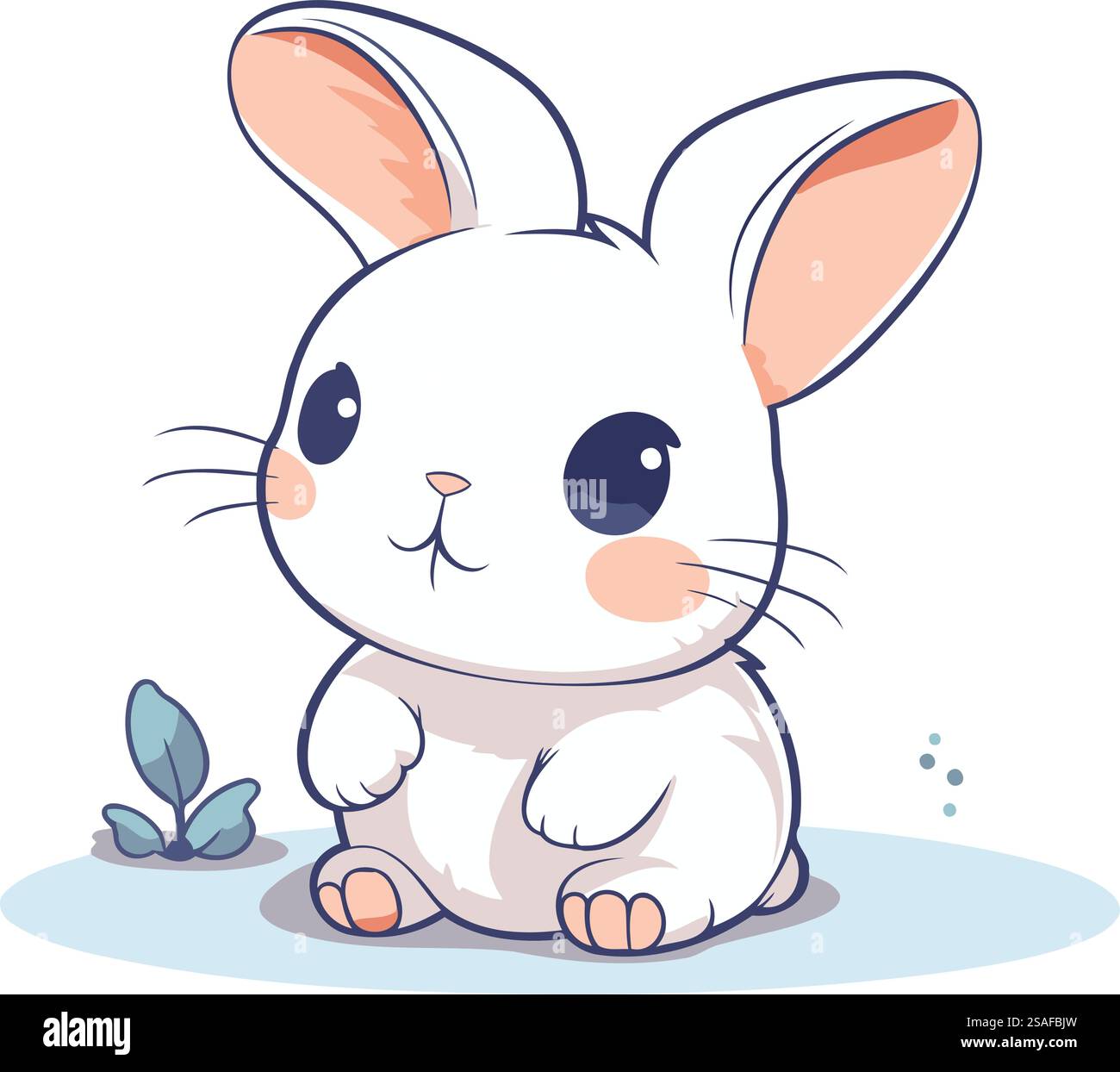 Sweet baby sitting on Stock Vector Images - Alamy