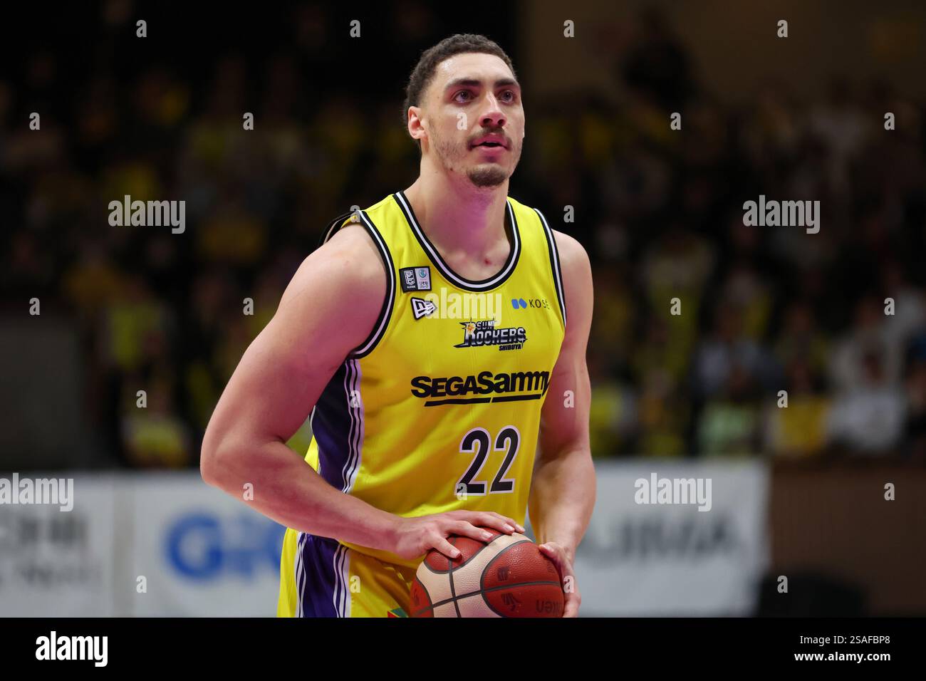 Reid Travis (Sunrockers), JANUARY 29, 2025 - Basketball : 2024-25 B ...