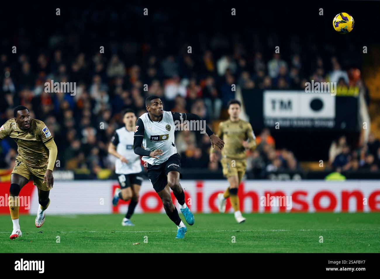 Valencia, Spain. Credit: D. 19th Jan, 2025. Cristhian Mosquera ...