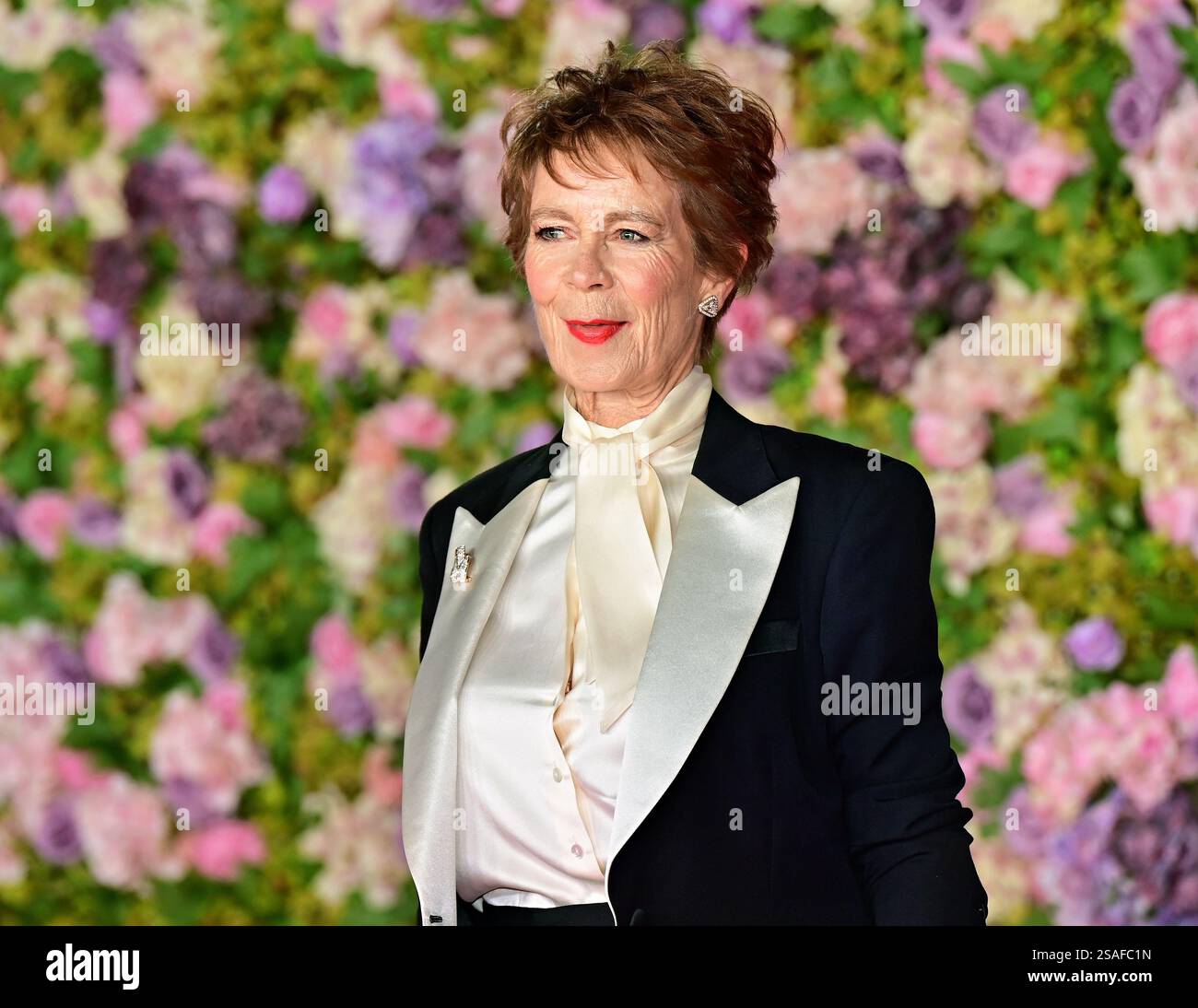 LONDON, ENGLAND: 29th January 2025: Celia Imrie attends the World ...