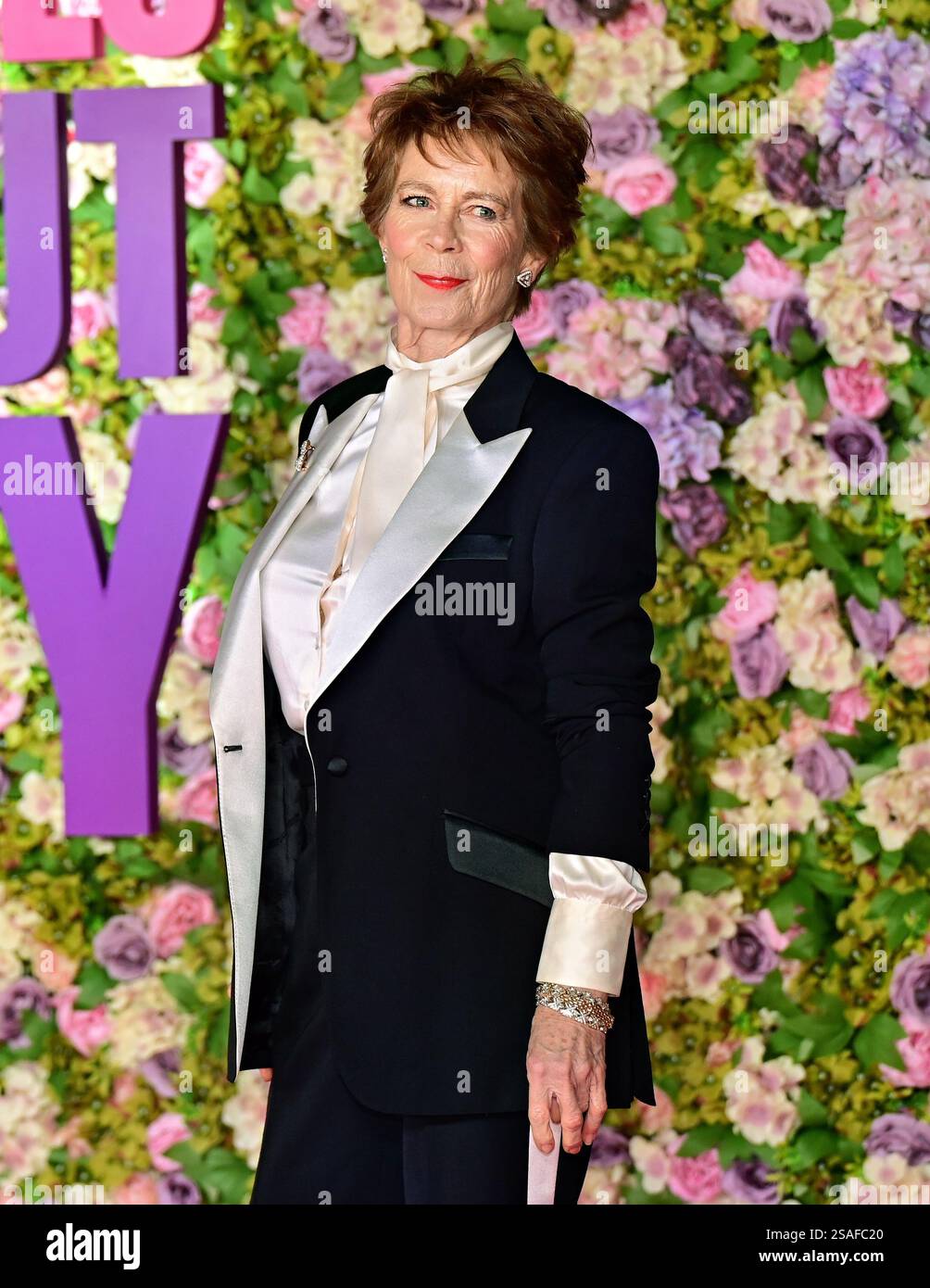 LONDON, ENGLAND: 29th January 2025: Celia Imrie attends the World ...