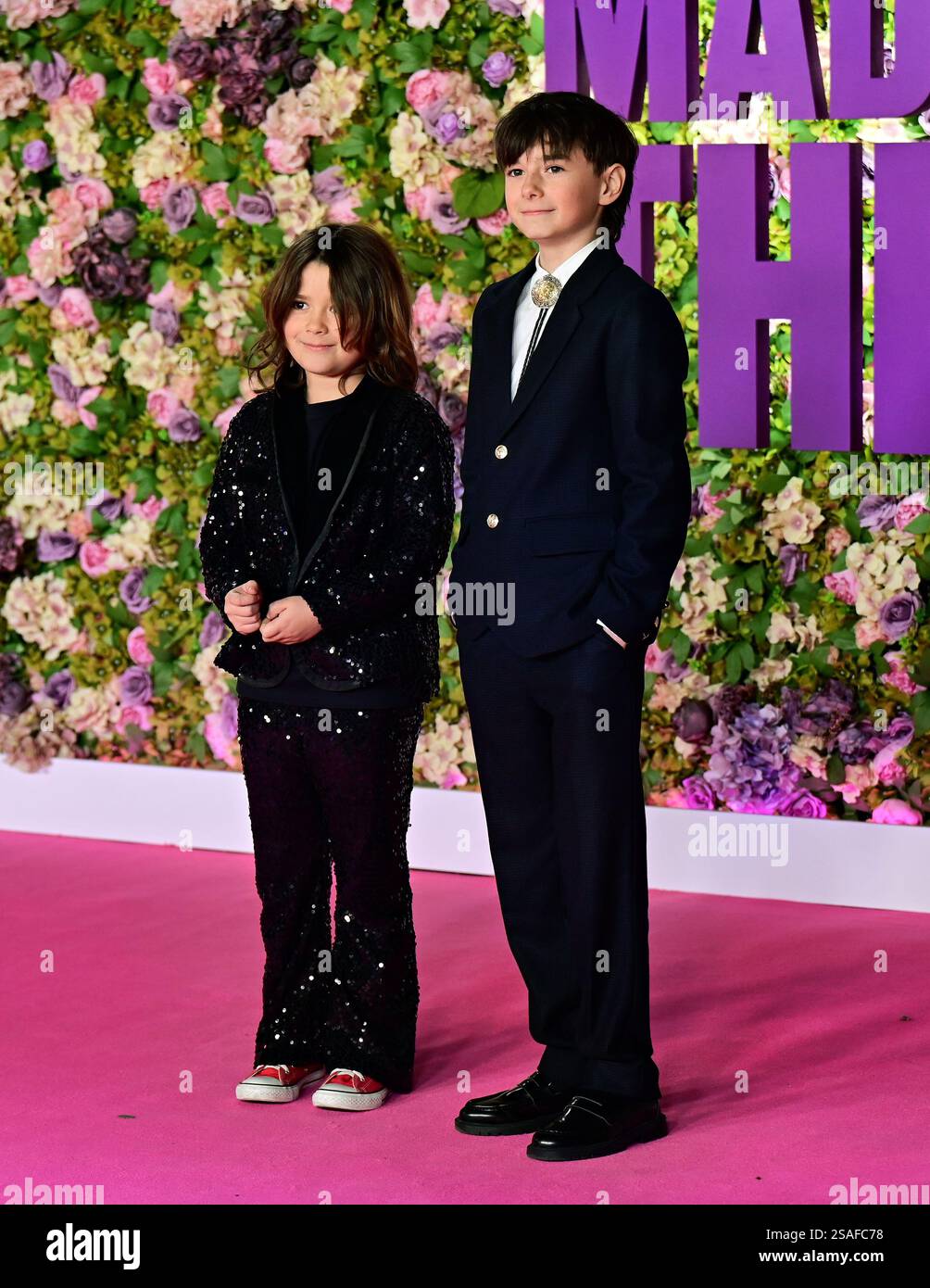 LONDON, ENGLAND: 29th January 2025: Mila Janković, Casper Knopf attends ...