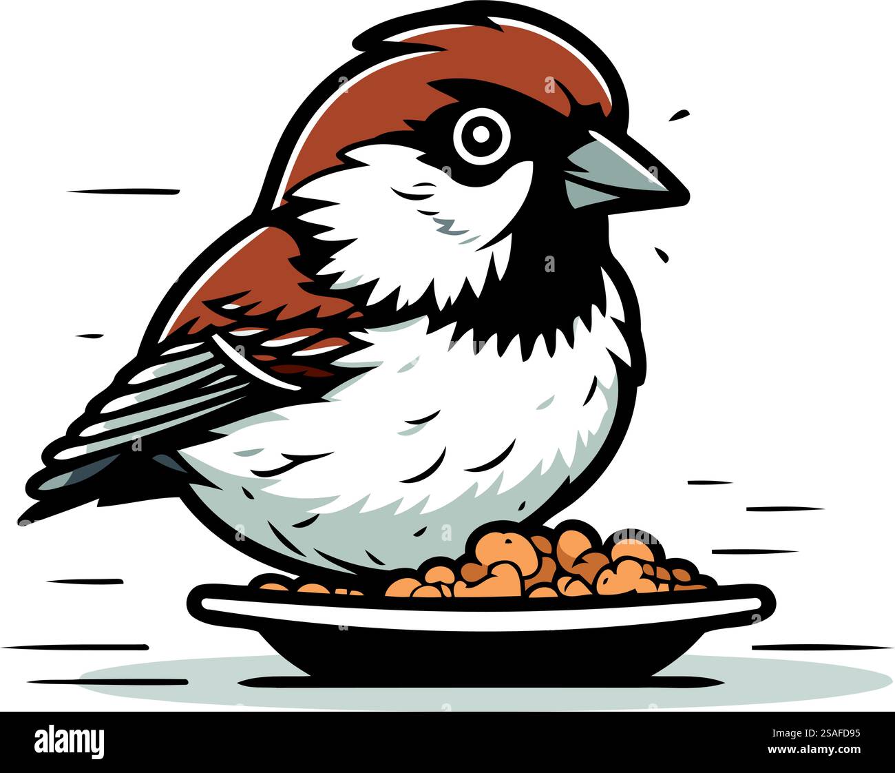 Food vector illustration Stock Vector Images - Alamy