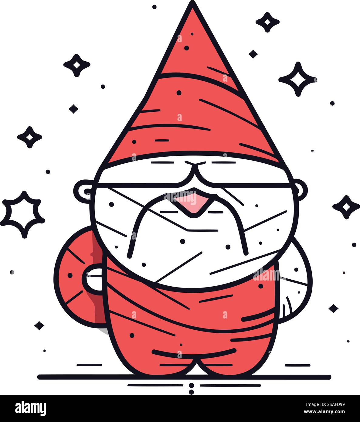 Festive vector art Cut Out Stock Images & Pictures - Alamy