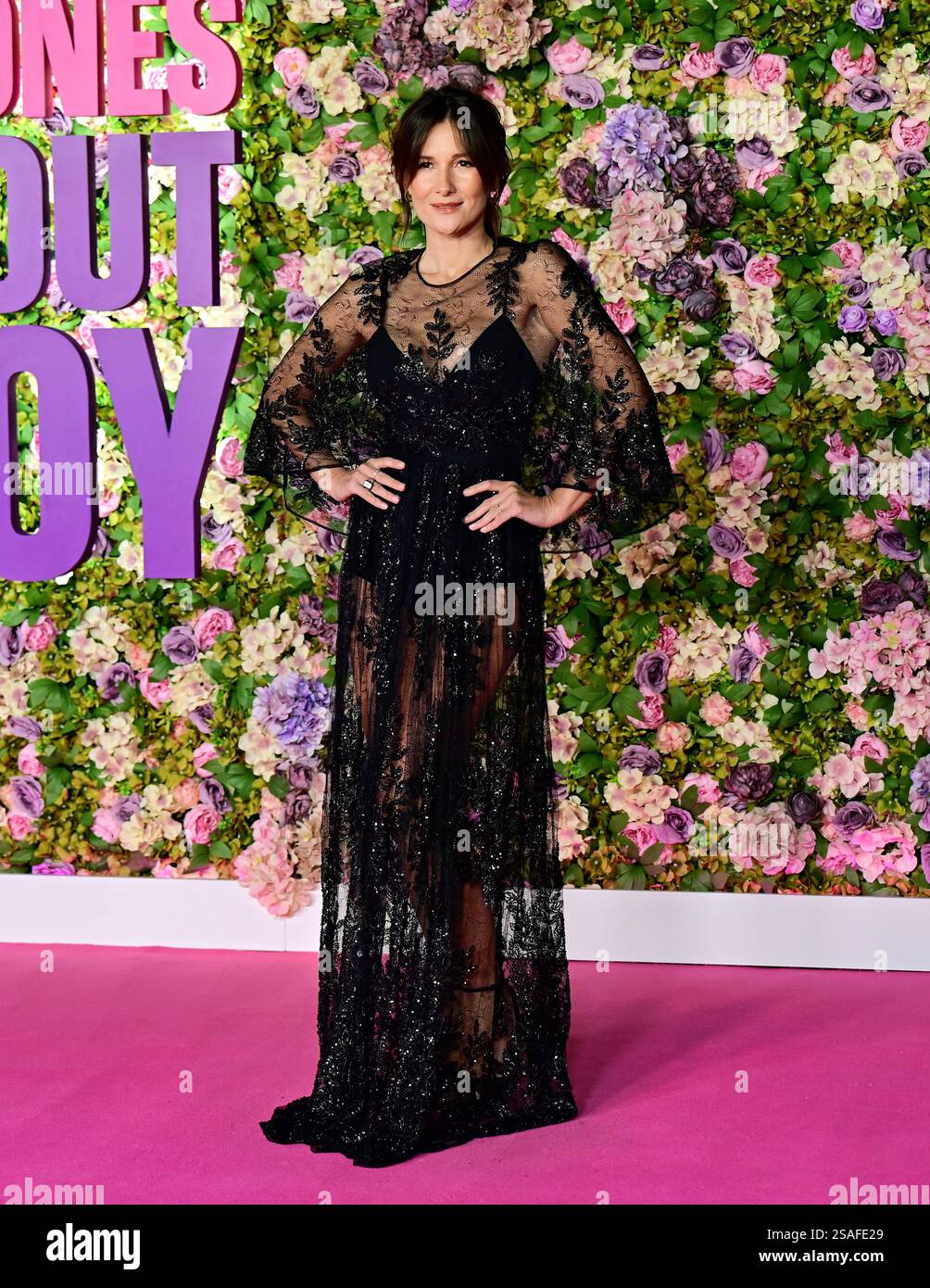 LONDON, ENGLAND: 29th January 2025: Sarah Solemani attends the World ...